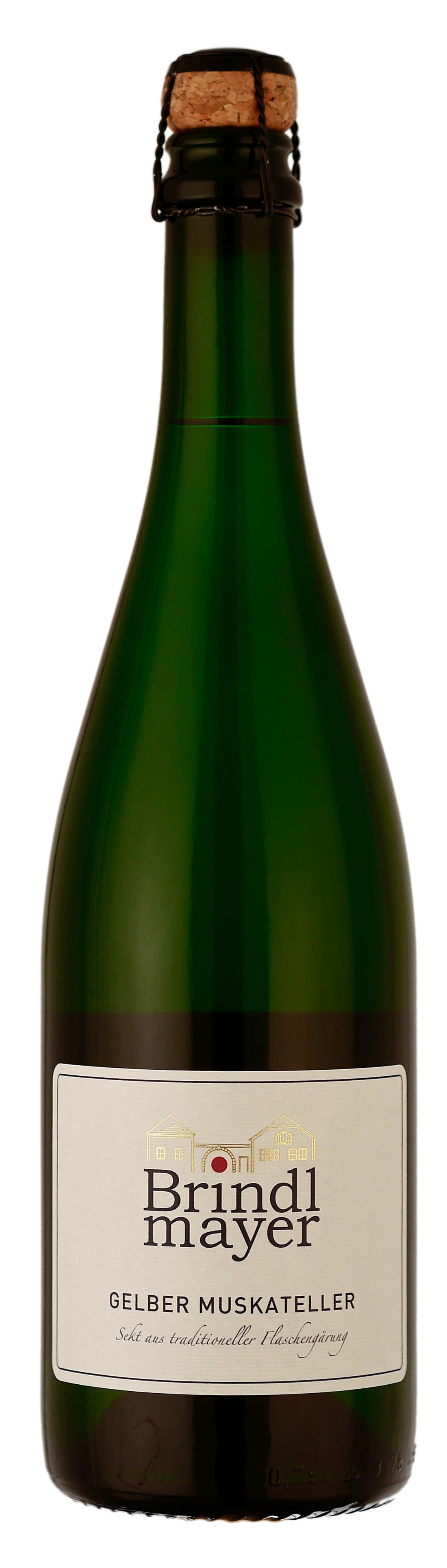 Gelber Muskateller Sekt aus traditioneller Flaschengärung Brut ...